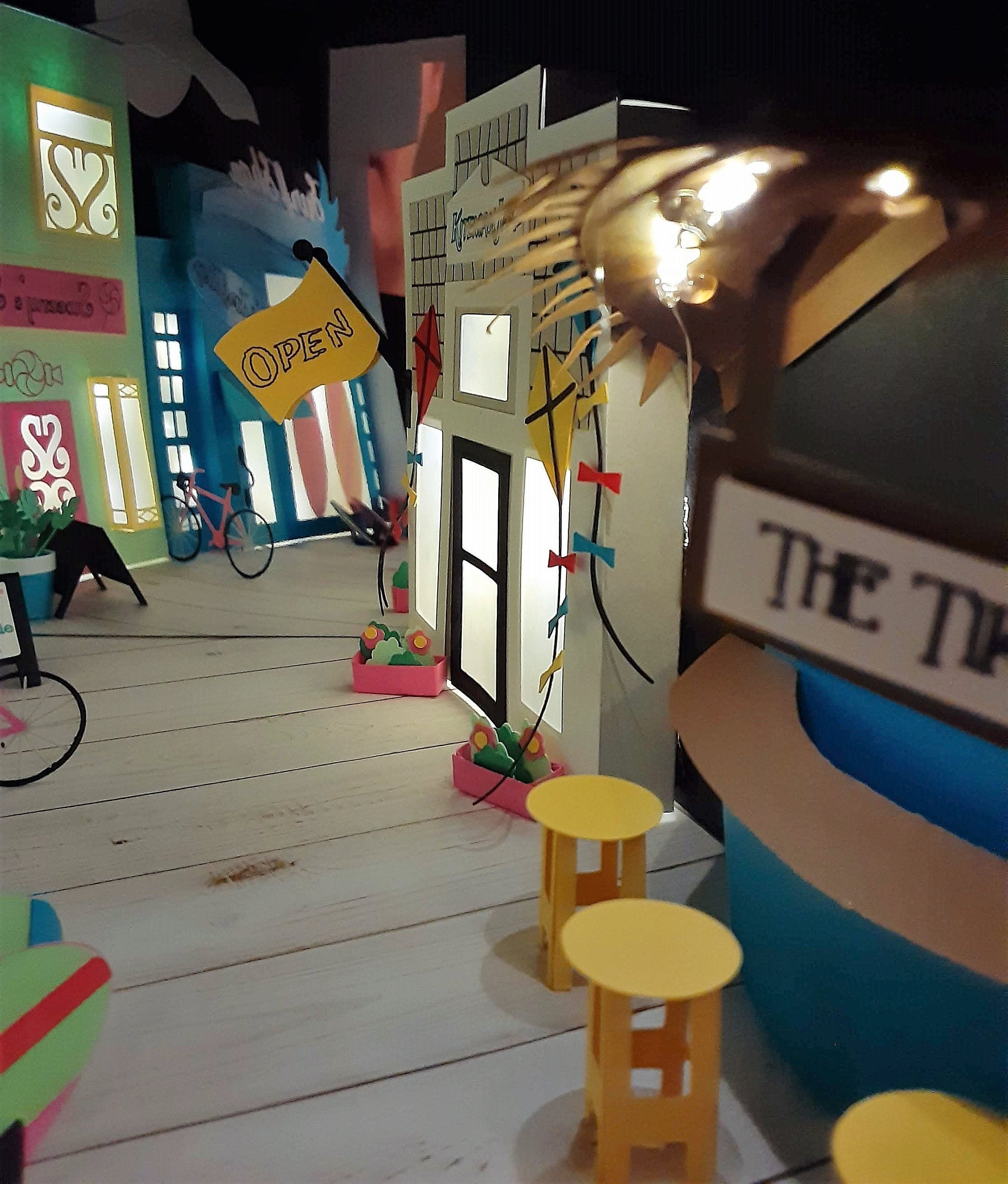 Book Nook - Beach Boardwalk Diorama SVG Cut Files - Etsy