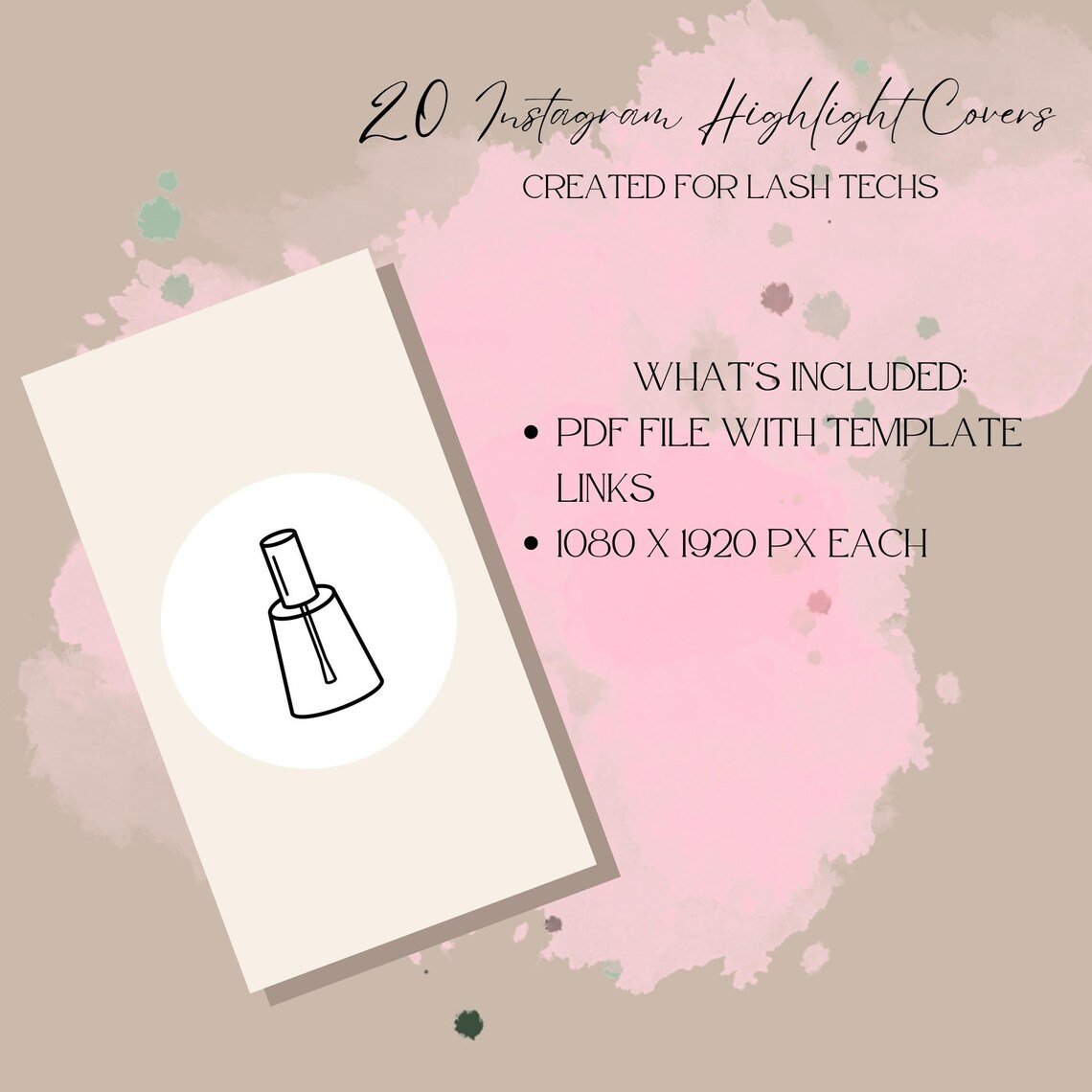 Instagram Highlight Covers | Social Media Highlights | Story Highlights ...