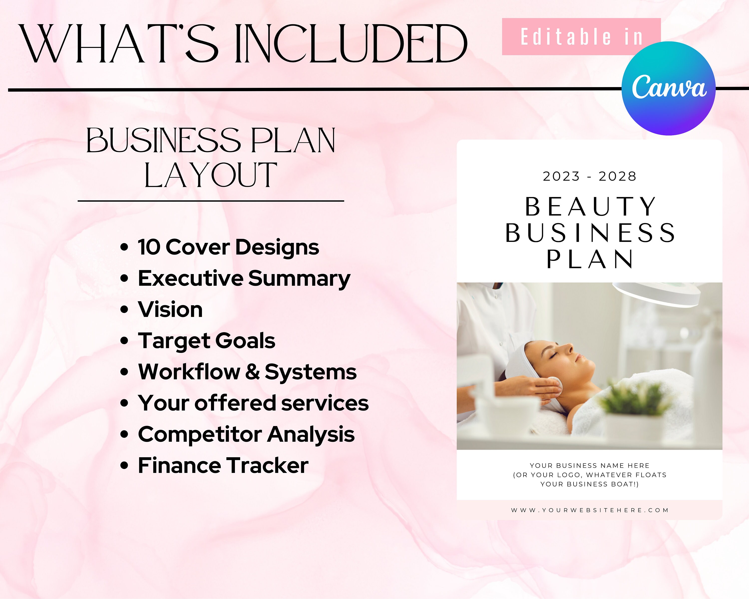 Business Plan Template | Beauty Industry Business Plan | Beauty ...