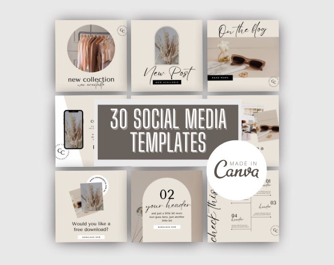 Ultimate Content Creator Bundle | Social Media Template | Content ...