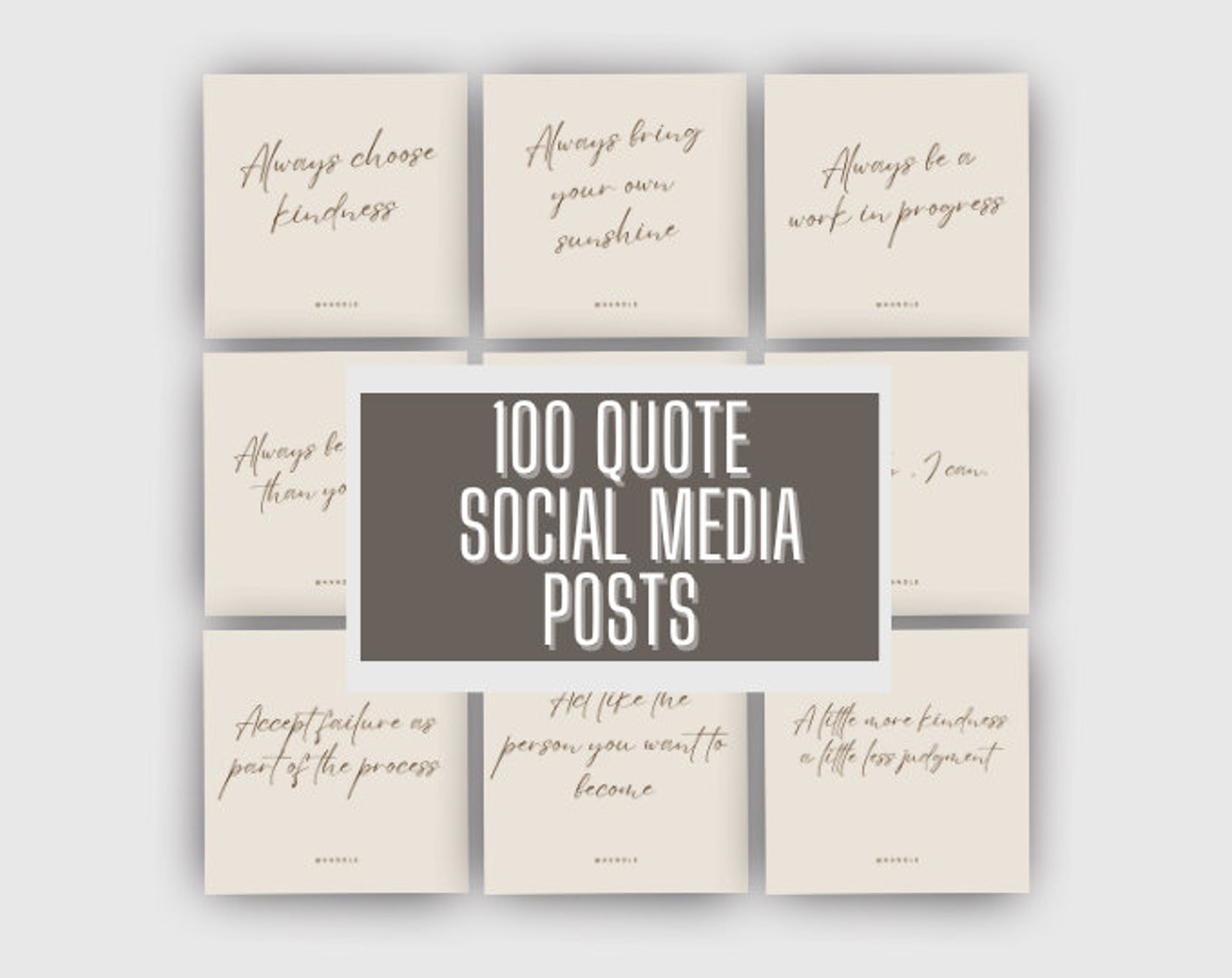 Content Creator Bundle | Social Media Templates, Calendar, Guide (canva ...