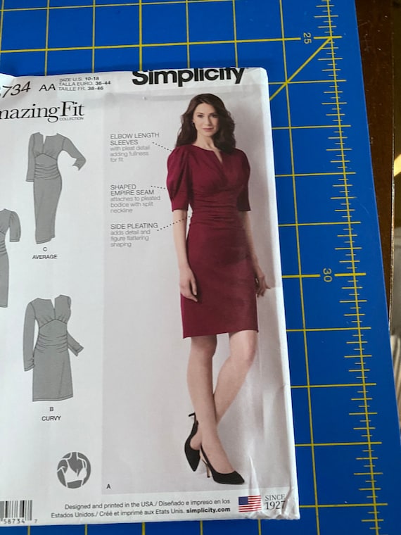 Kits & How To Sewing & Needlecraft Simplicity 8734 Misses'/Women's ...