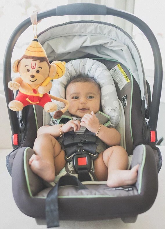 Baby Hanuman Plush Toy With Mantras small 6 Gift - Etsy