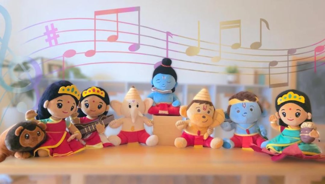 MODI TOYS - Medium Bundle - 7 Toys - Shiv Shankar, Laxmi Devi, Durga Devi, Saraswati Devi, Baby ...