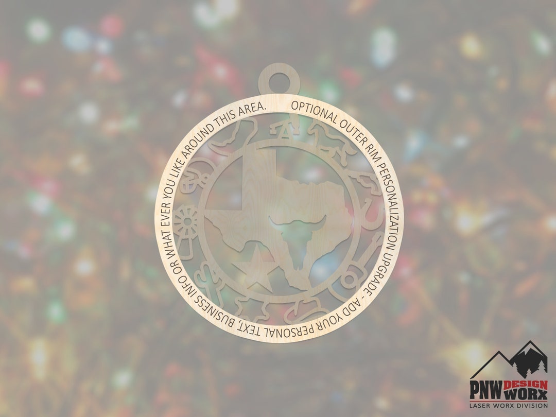 Outer Rim Text Personalization Upgrade Optional - Etsy