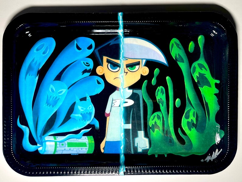 Danny Phantom Rolling Tray - Etsy