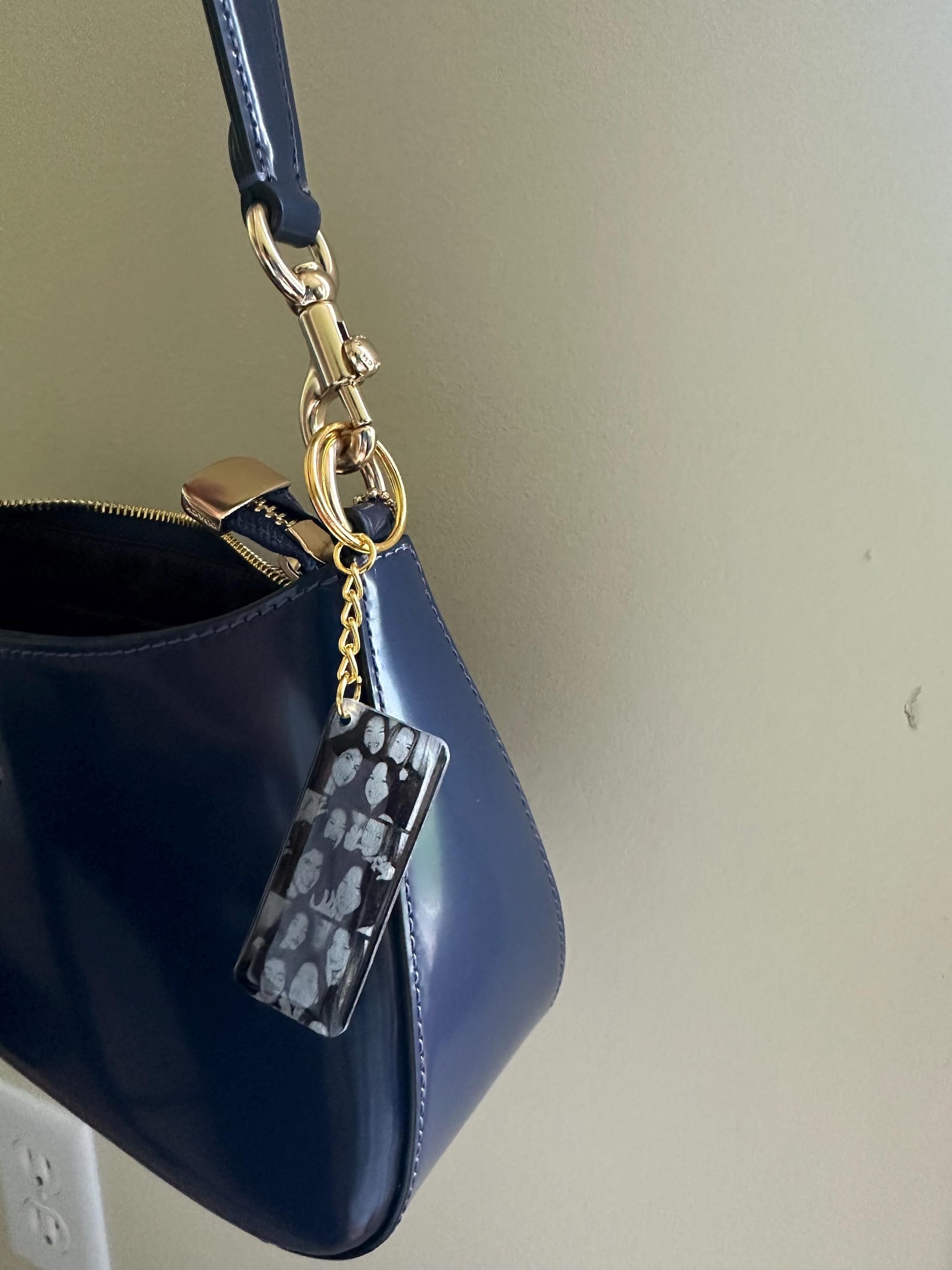 Black and White Photobooth Keychain - Etsy