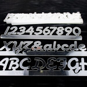 Seyco Lettering Guides Lettering Template Alphabet Template | Etsy