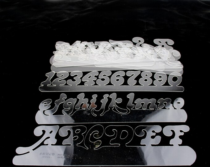 Seyco, Lettering Guides, Lettering Templates - Etsy