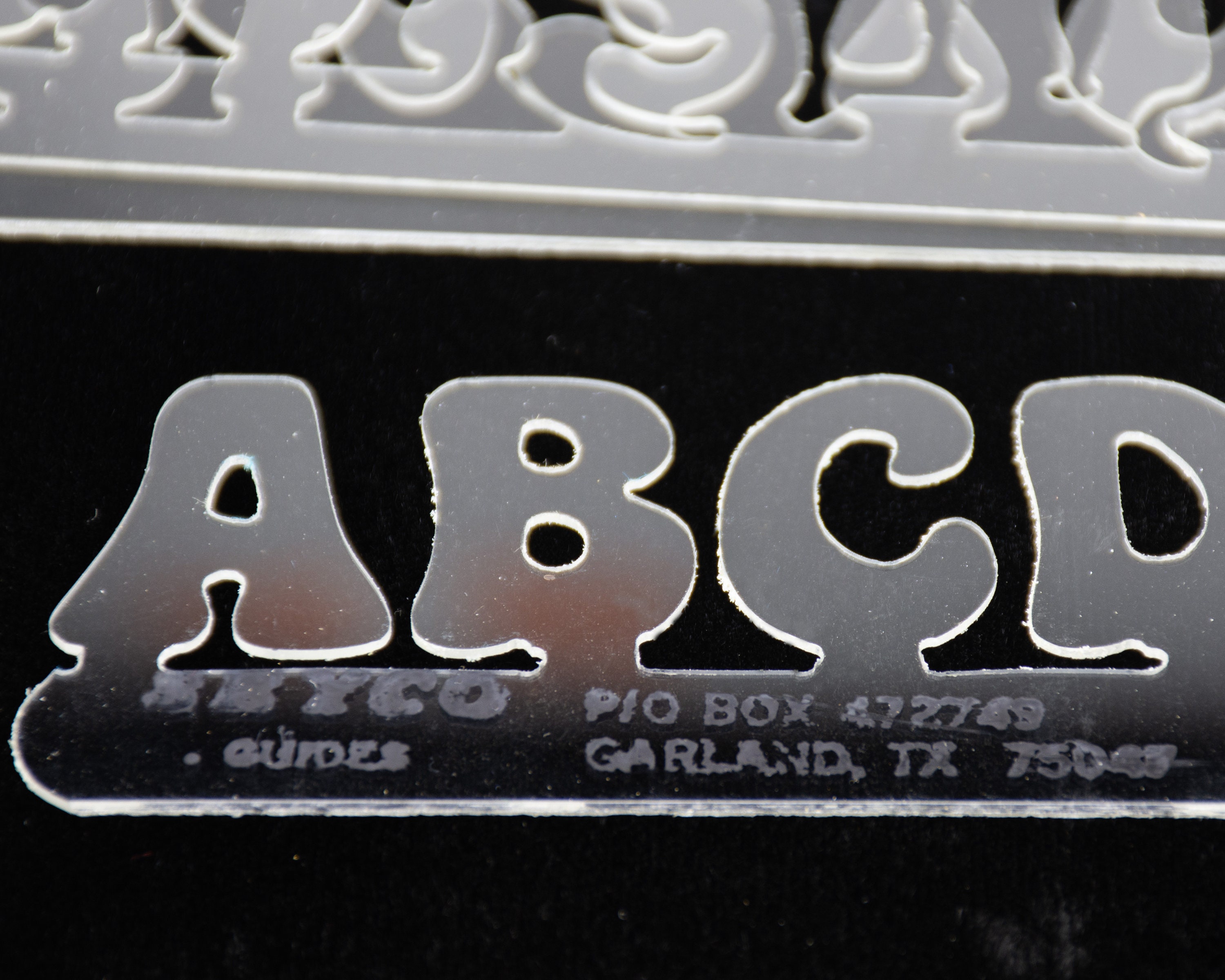 Seyco Lettering Guides, Lettering Template, Alphabet Template - Etsy