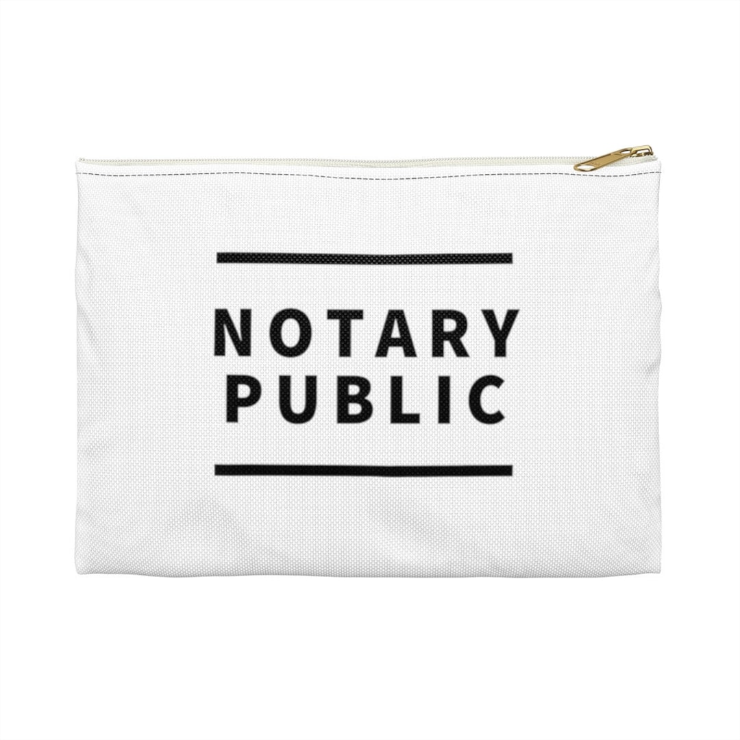 Notary Public Notary Bag - Pen and Accessory Pouch - Etsy