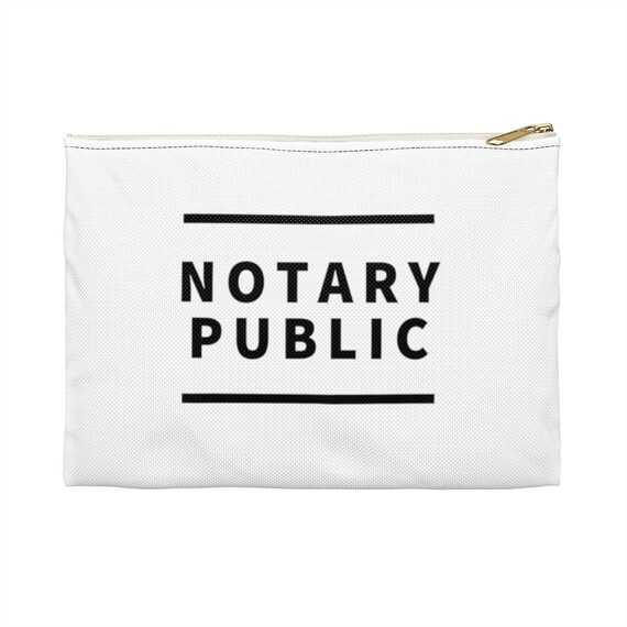 Notary Public Notary Bag Pen and Accessory Pouch | Etsy