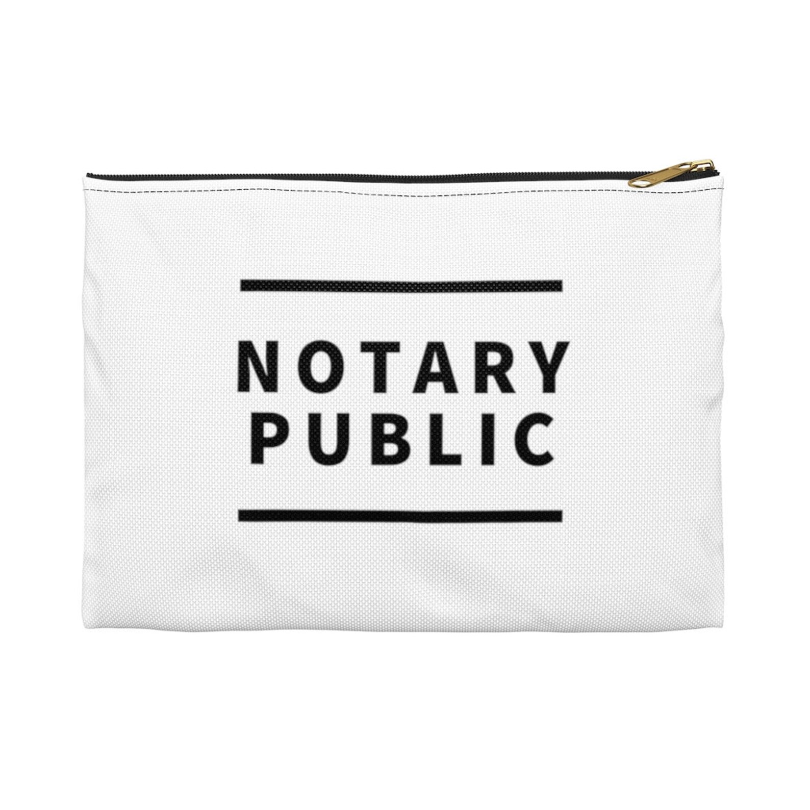Notary Public Notary Bag - Pen and Accessory Pouch - Etsy