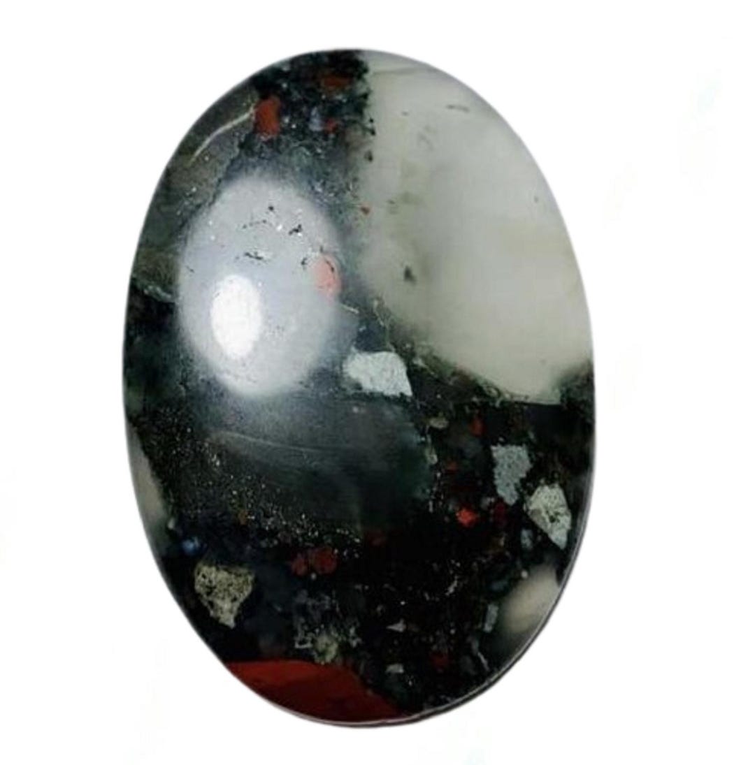 African Blood Stone, Natural Bloodstone Cabochon, Bloodstone Gemstone ...