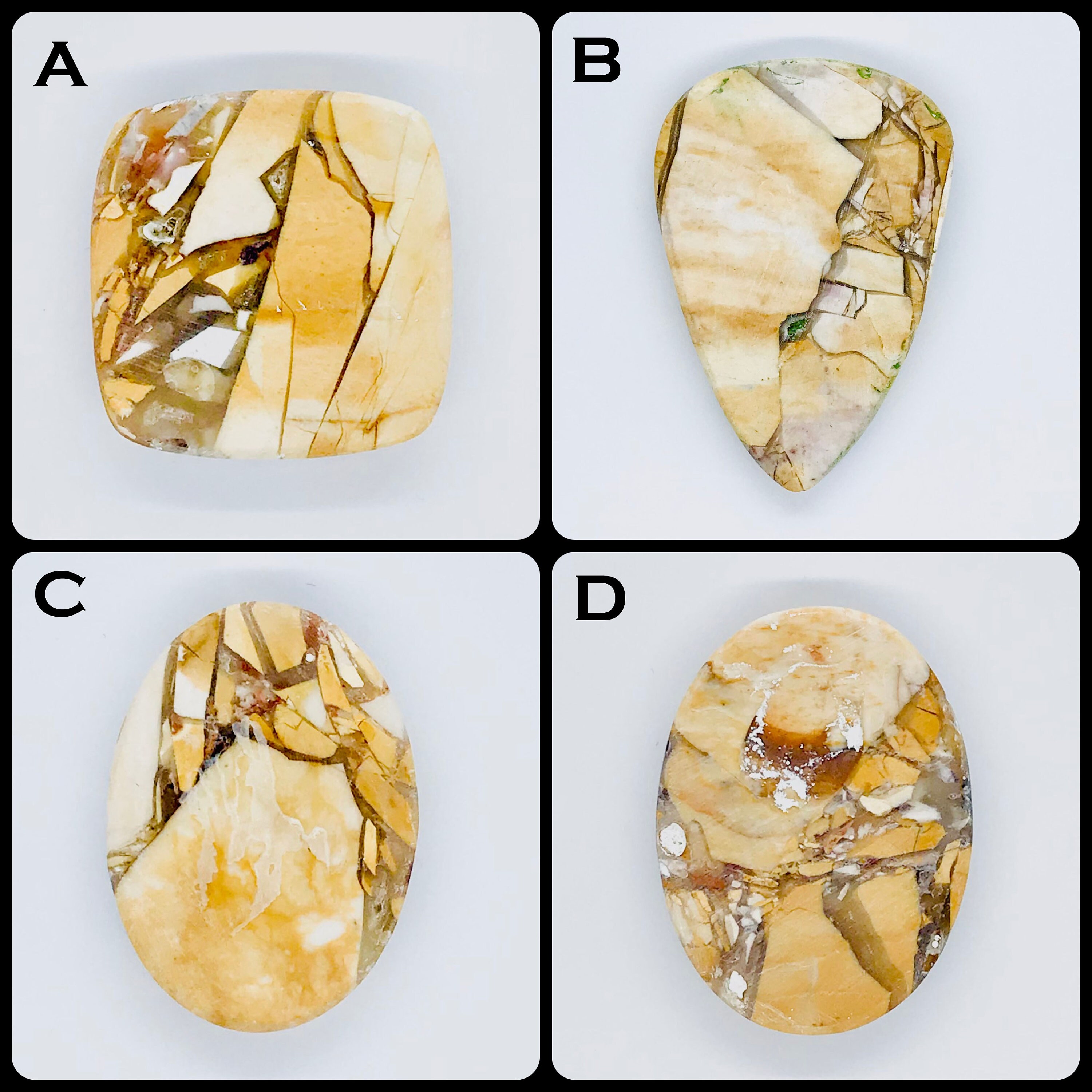 Materials Gemstones Jewelry & Beauty Natural Brecciated Mookaite Jasper ...