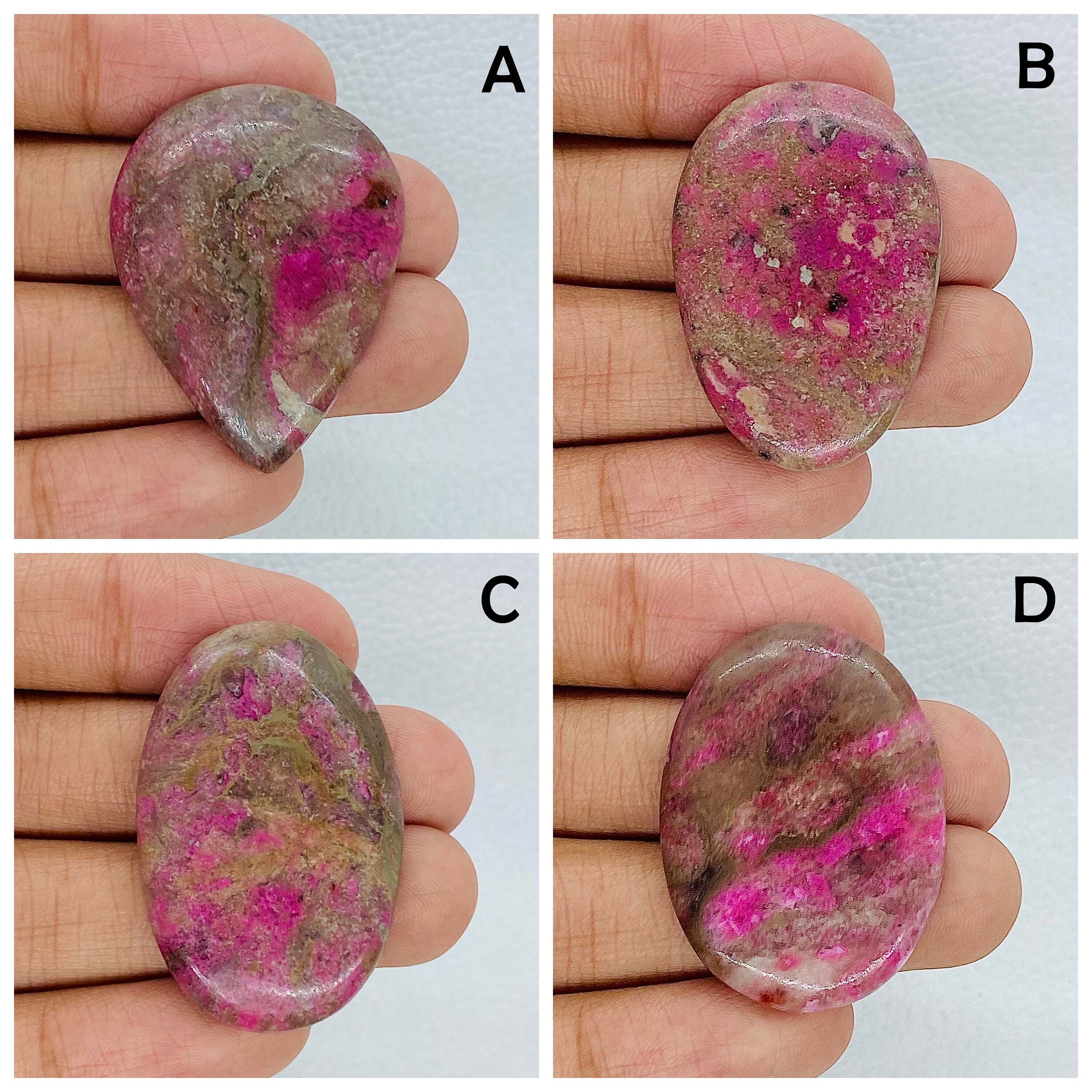 Natural Cobalt Calcite Gemstone Pink Cobalt Calcite Loose - Etsy UK