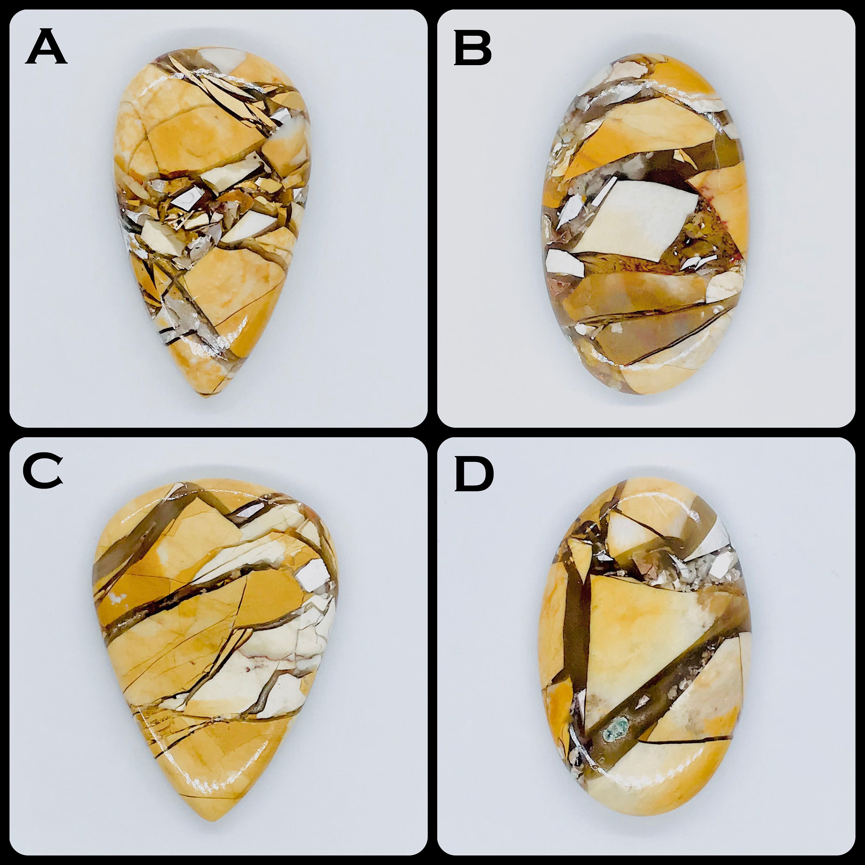 Materials Gemstones Jewelry & Beauty Natural Brecciated Mookaite Jasper ...