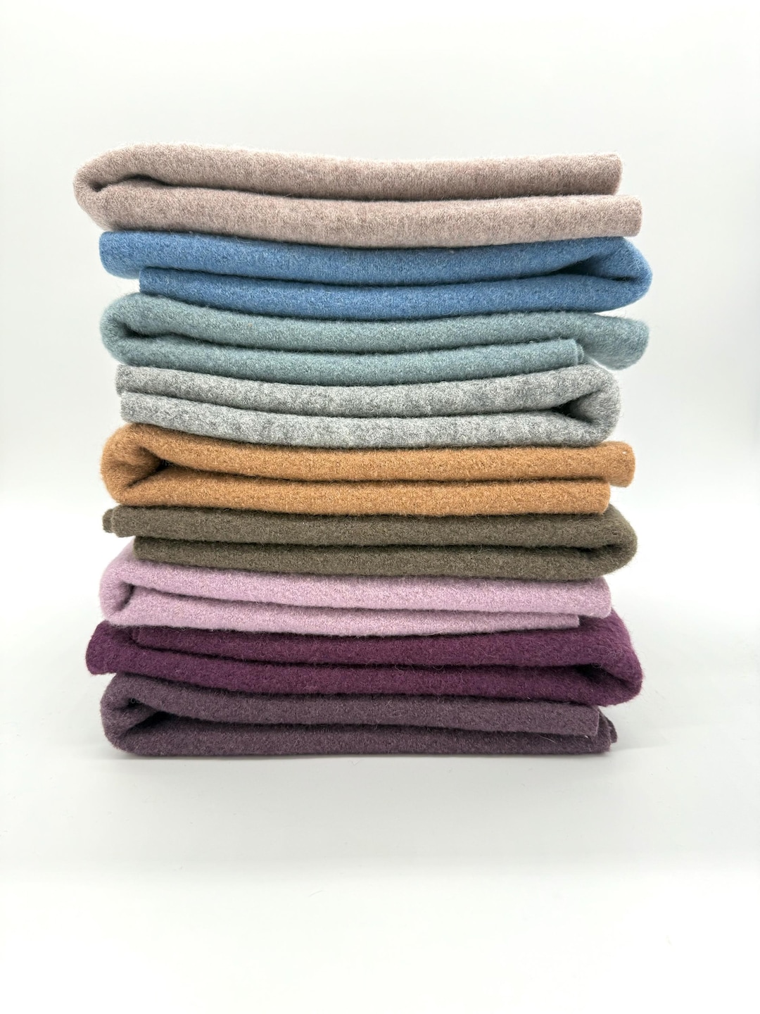 Wool Felted Fabric Made of 100% Wool in Various Colors From 0.5 M - Etsy