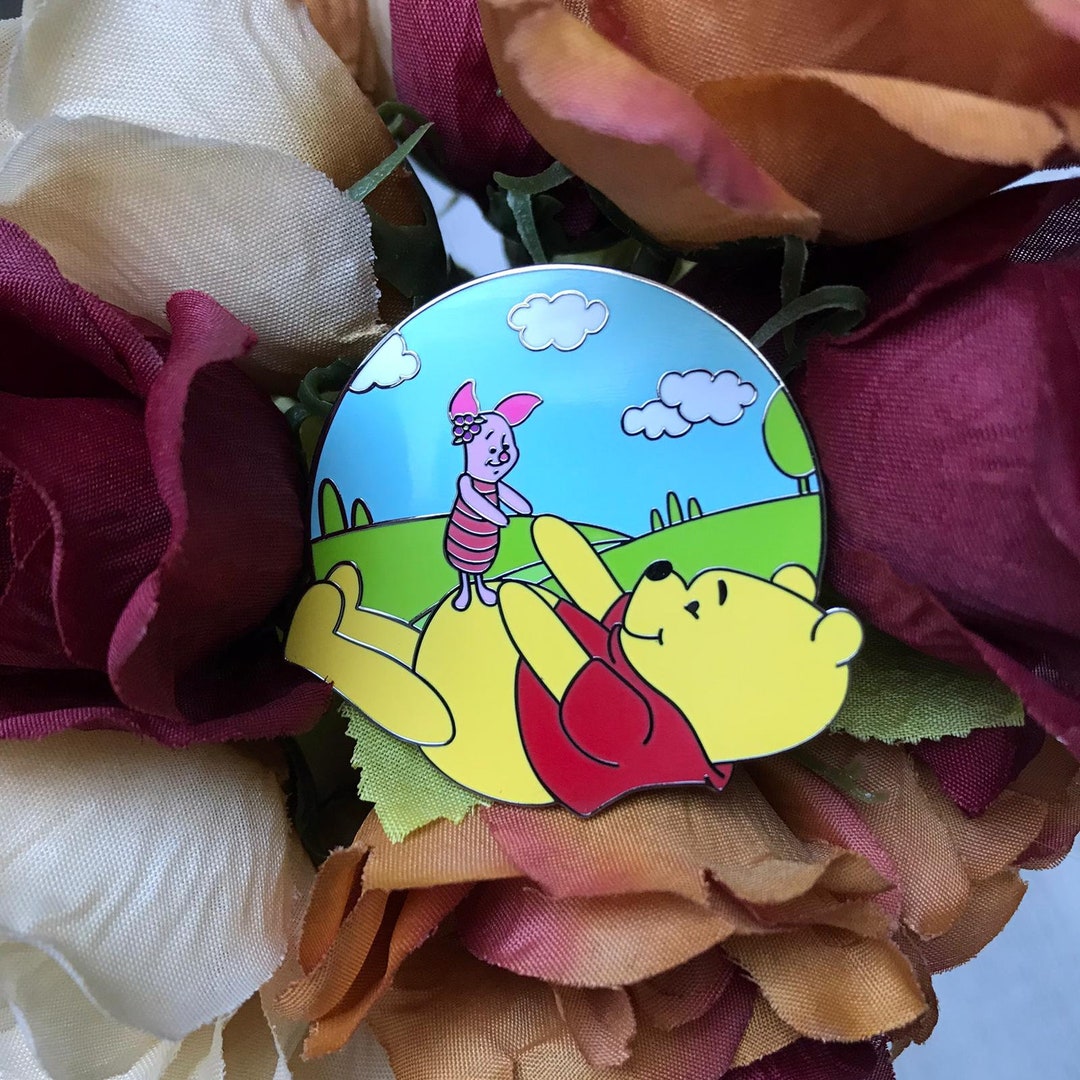 Enamel Pin Pooh & Piglet LE 50 Pin Fantasy Pin Winnie the Pooh Pin Cute ...