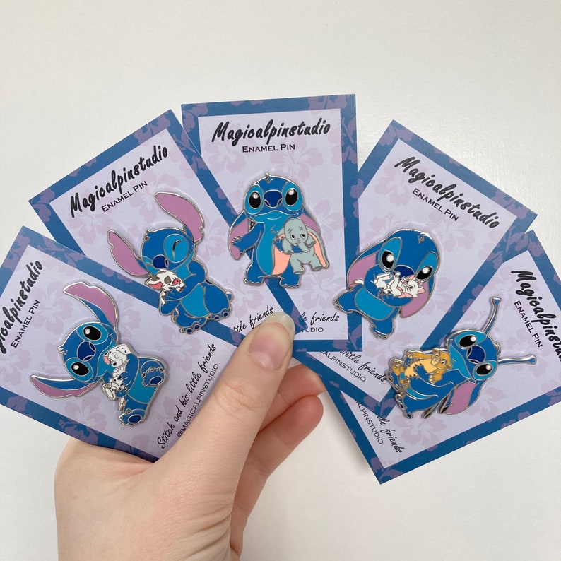 Stitch and Marie Stitch and His Little Friends Disney - Etsy