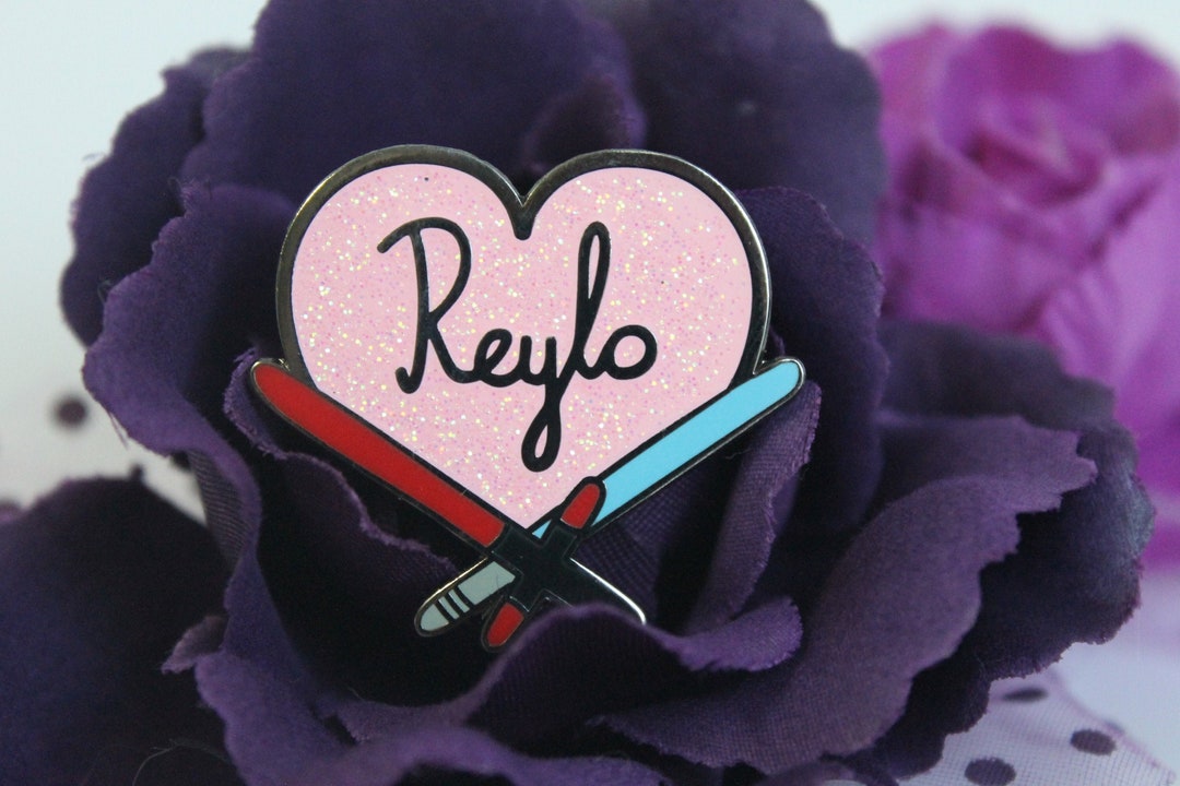 Enamel Pin - Reylo Enamel Pin - Fantasy Pin - Star Wars Enamel Pin ...
