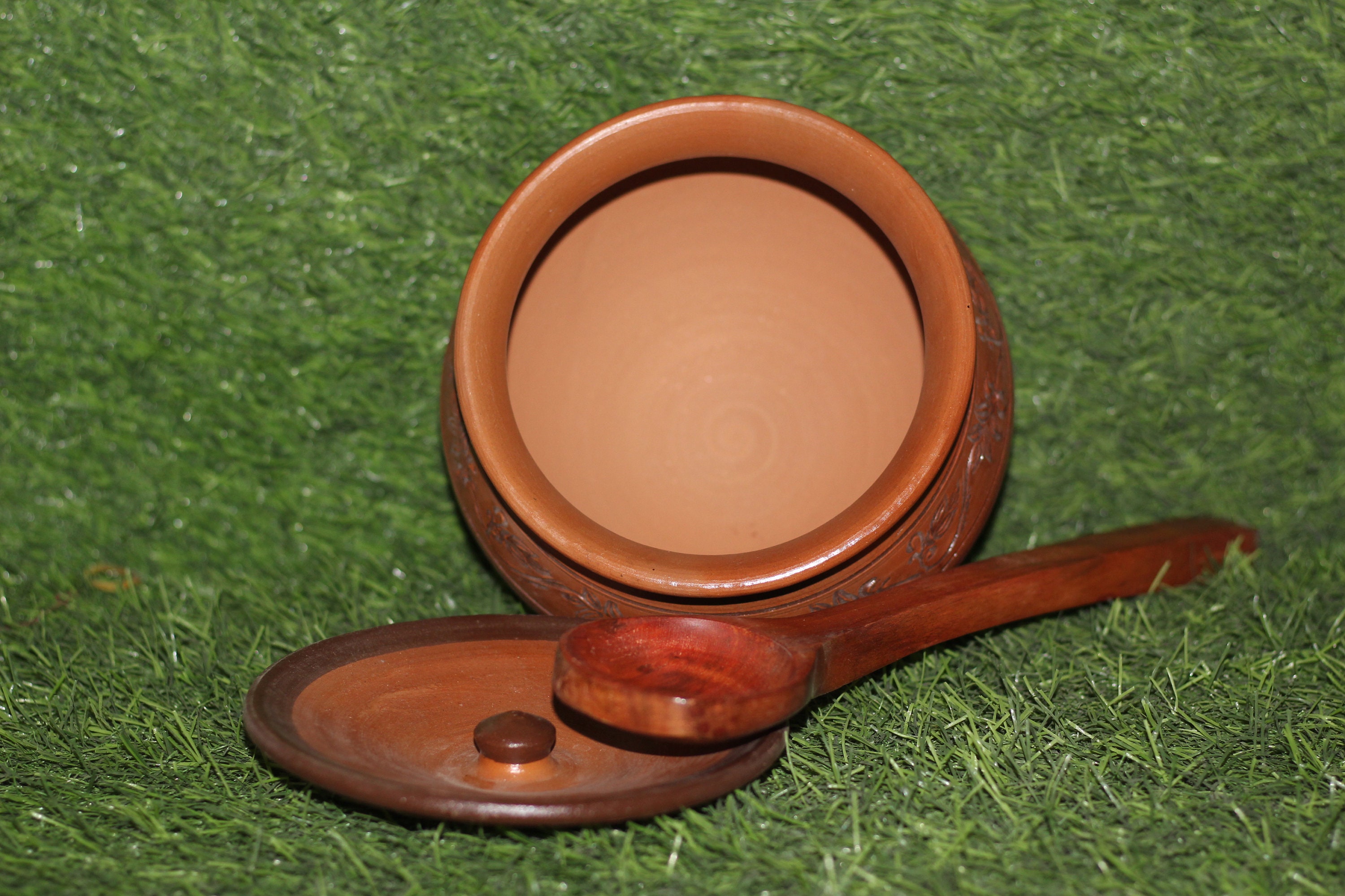 Earthen Cookware Terracotta Cooking Pot Curry Cooking Haandi | Etsy