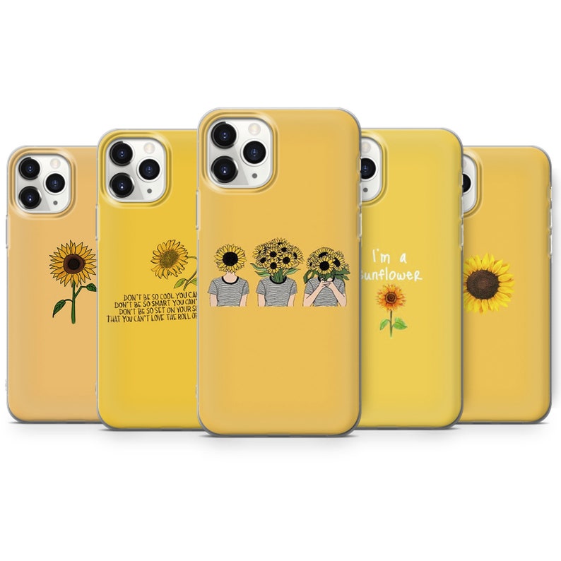 Sunflower Phone Case Art Floral Flower Coverfor iPhone 17 Pro Max, 16e ...