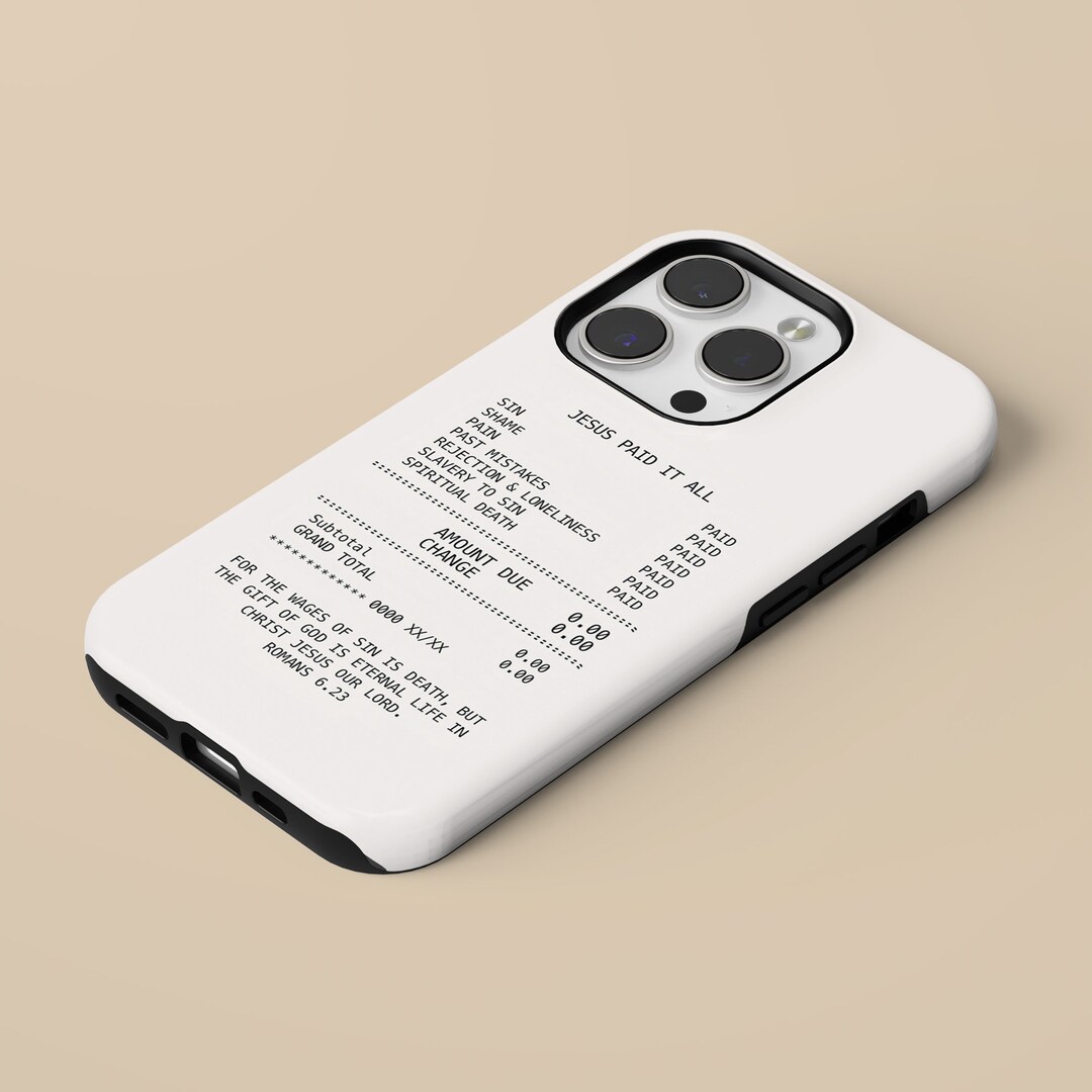 Bible Verses Phone Case Christianity Cover For Iphone 16 Pro Max 15
