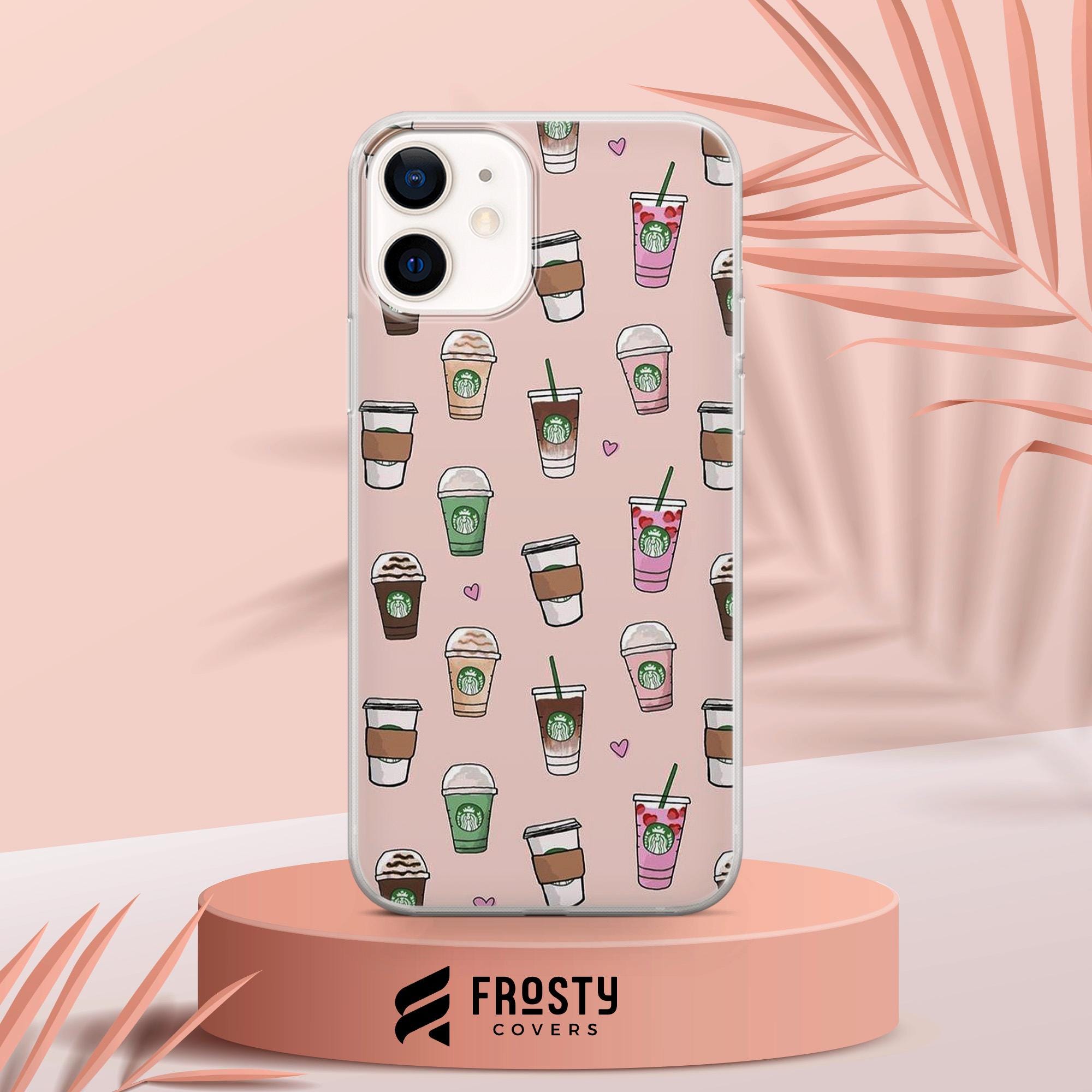 Foodie Sticker Phone Case, Girly Fun Design Cover for iPhone 17 Pro Max ...