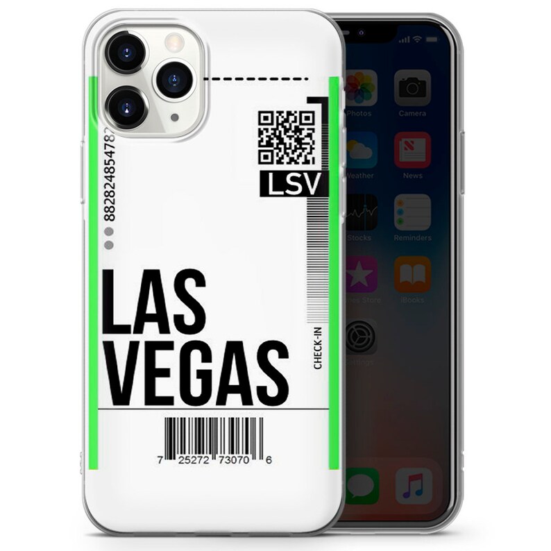 Flight Ticket Phone Case Boarding Pass Cover for iPhone 7 8 | Etsy