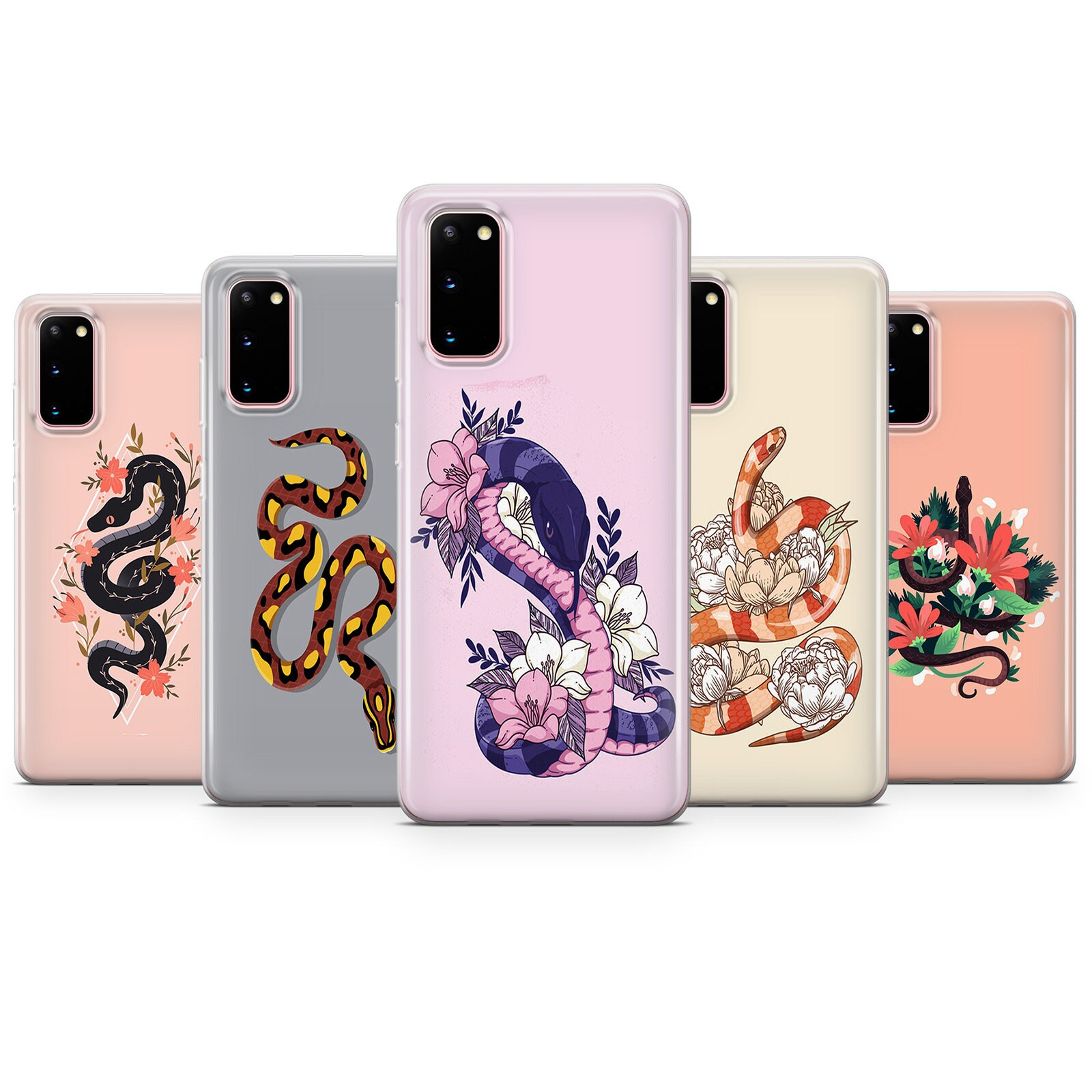 Snake Phone Case Pastel Cover fit for iPhone 12 Pro 11 XR | Etsy