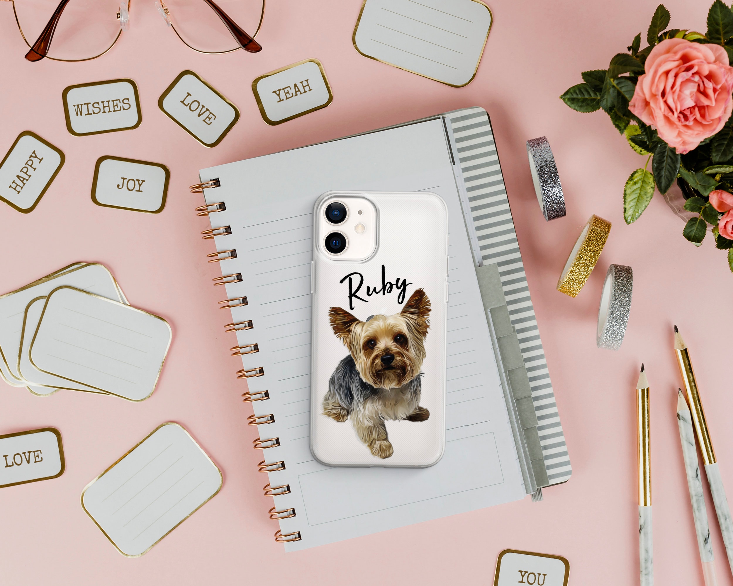 Custom Pet Phone Case Personalised Animal Cover Fit for Iphone - Etsy UK