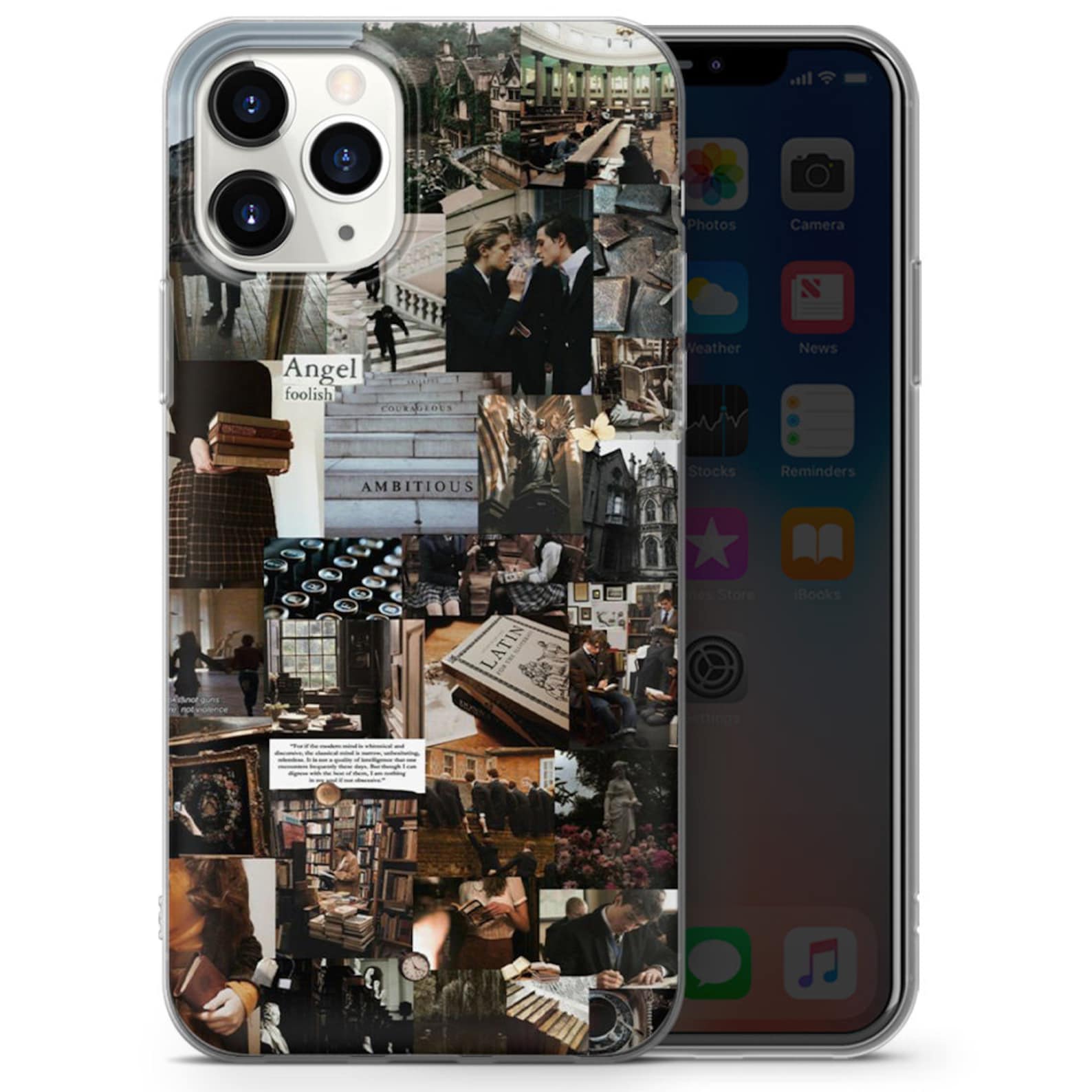Aesthetic Collage Phone Case Dark Academia Cover Fit for - Etsy UK