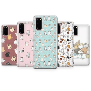 Cute Pet Cat Phone Case Kitten Cover for iPhone 17 Pro Max, 16e, 15, 14 ...