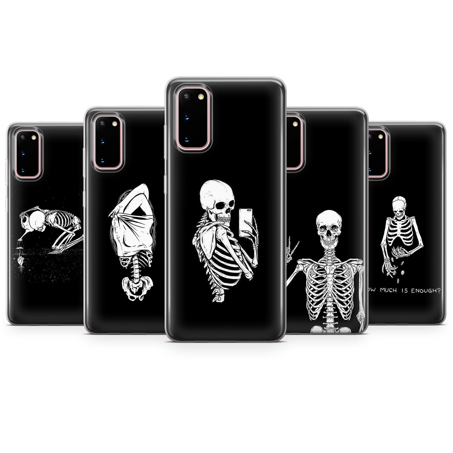 Aesthetic Skeleton Phone Case Skull Cover Fit for Iphone 13 | Etsy UK