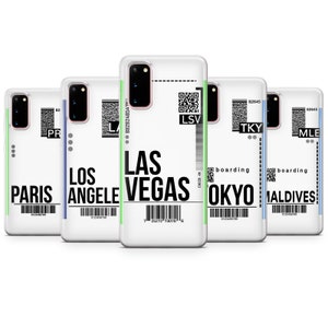 Flight Ticket Phone Case Boarding Pass Coverfor iPhone 17 Pro Max, 16e ...