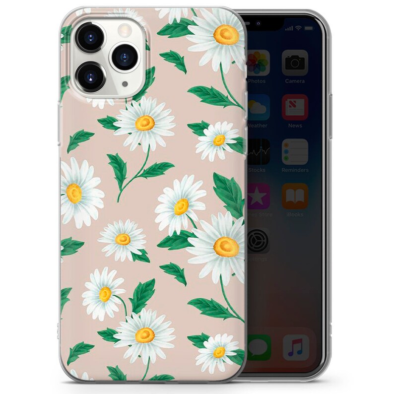 Daisy Flower Phone Case Floral Daisies Cover Fit for Iphone 14 - Etsy UK
