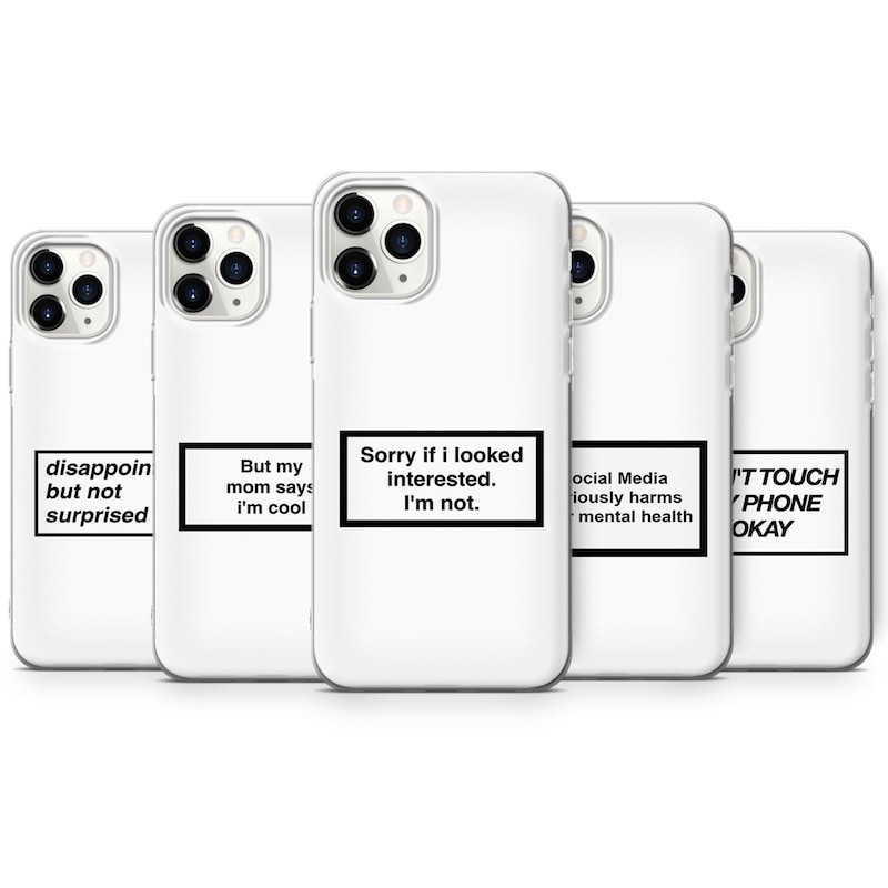 Quote iPhone Case - Etsy