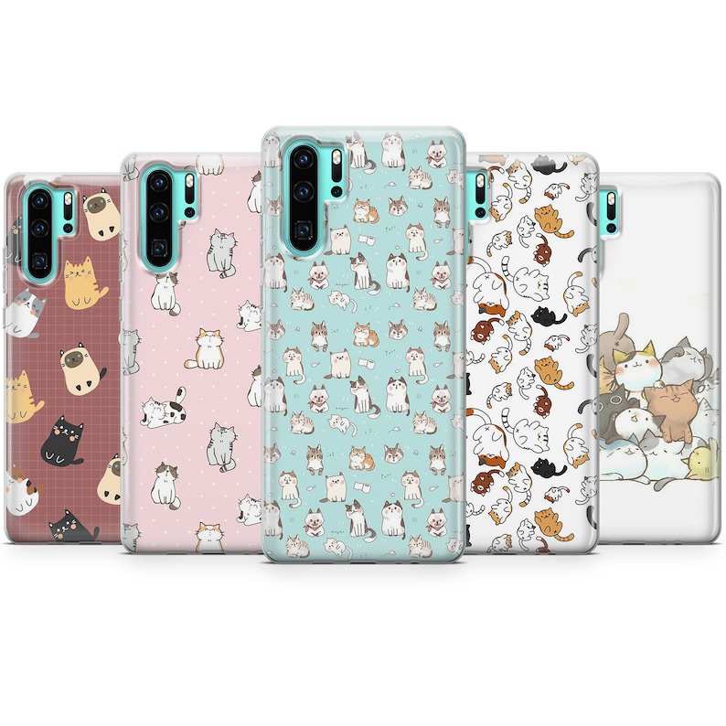 Cute Pet Cat Phone Case Kitten Cover for iPhone 7 8 XS XR | Etsy