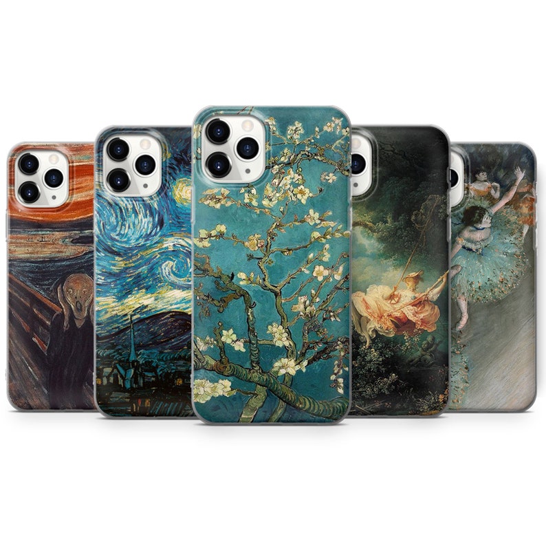 Iconic Painting Phone Case Famous Art Cover Fit for Iphone 14 - Etsy