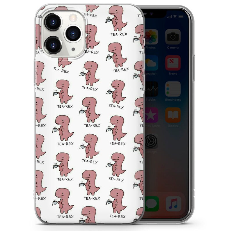 Cute Dinosaur Phone Case T-rex Dino Cover for iPhone 17 Pro Max, 16e ...