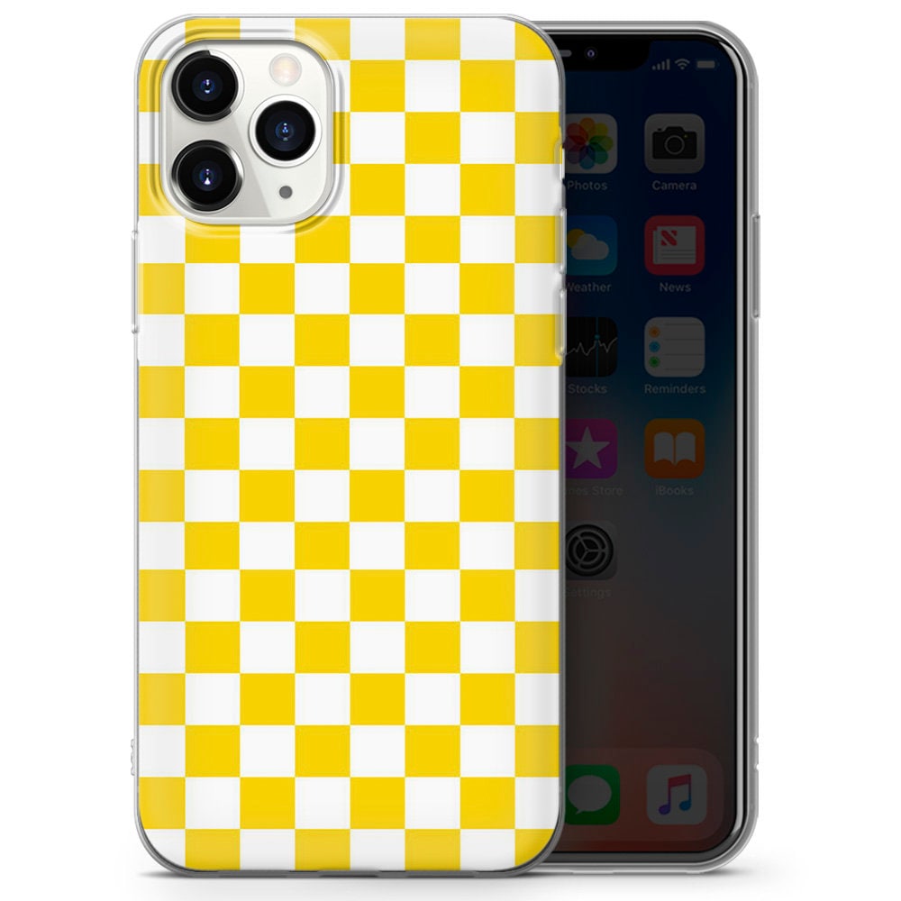 Checkered Phone Case Fire Checker Cover Fit for Iphone 13 Pro | Etsy UK