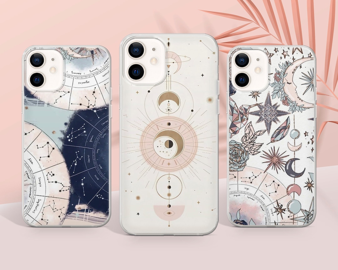 Astrology Phone Case Celestial Cover for iPhone 17 Pro Max, 16e, 15, 14 ...
