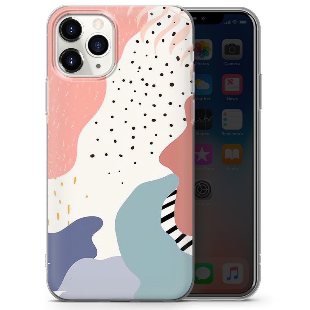 Modern Abstract Phone Case Line Art Cover Fit for Iphone 14 - Etsy UK