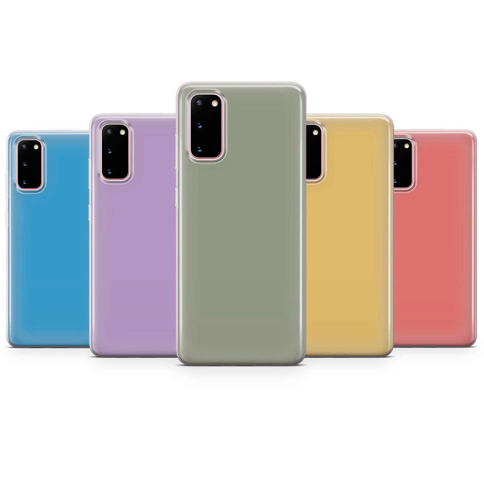 Pastel Coloured Phone Case Matte Cover Fit for Iphone 14 Pro - Etsy UK