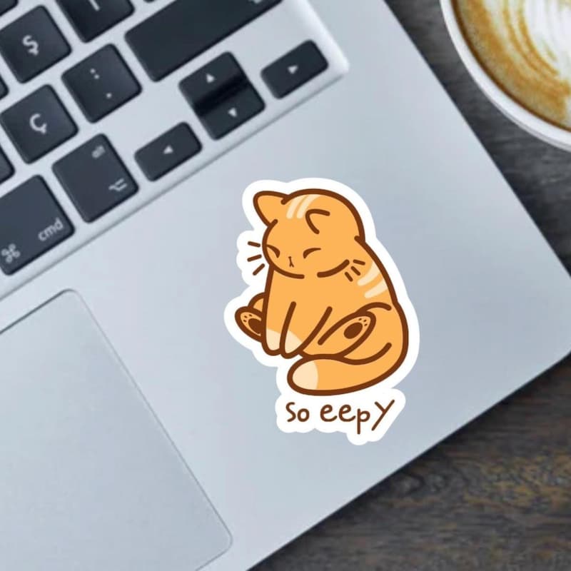 Sleepy Stickers - Etsy