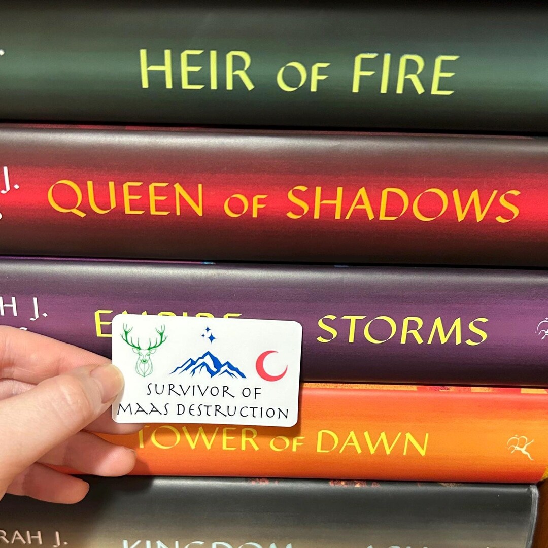 Survivor of Maas Destruction Sticker Sarah J Maas Reading Sticker ...