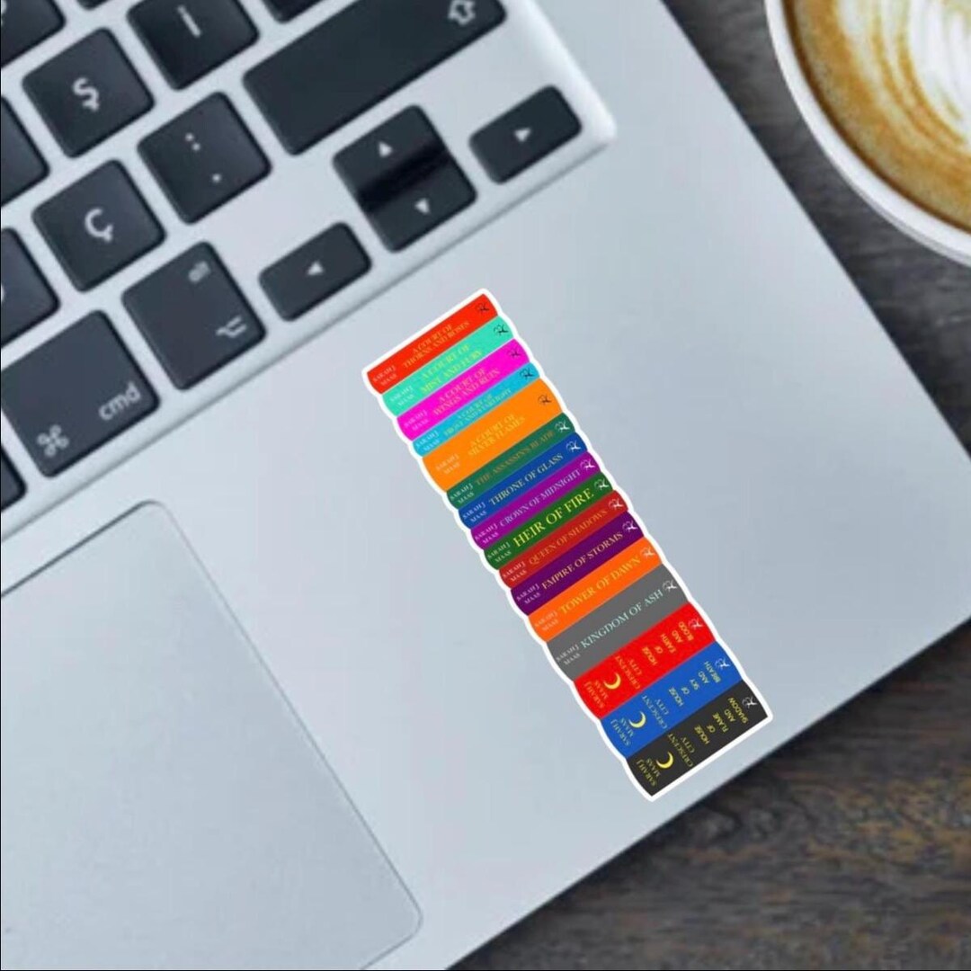 SJM Book Stack 2.5 Inch Sticker, Magnet or Bumper Sticker- Kindle ...