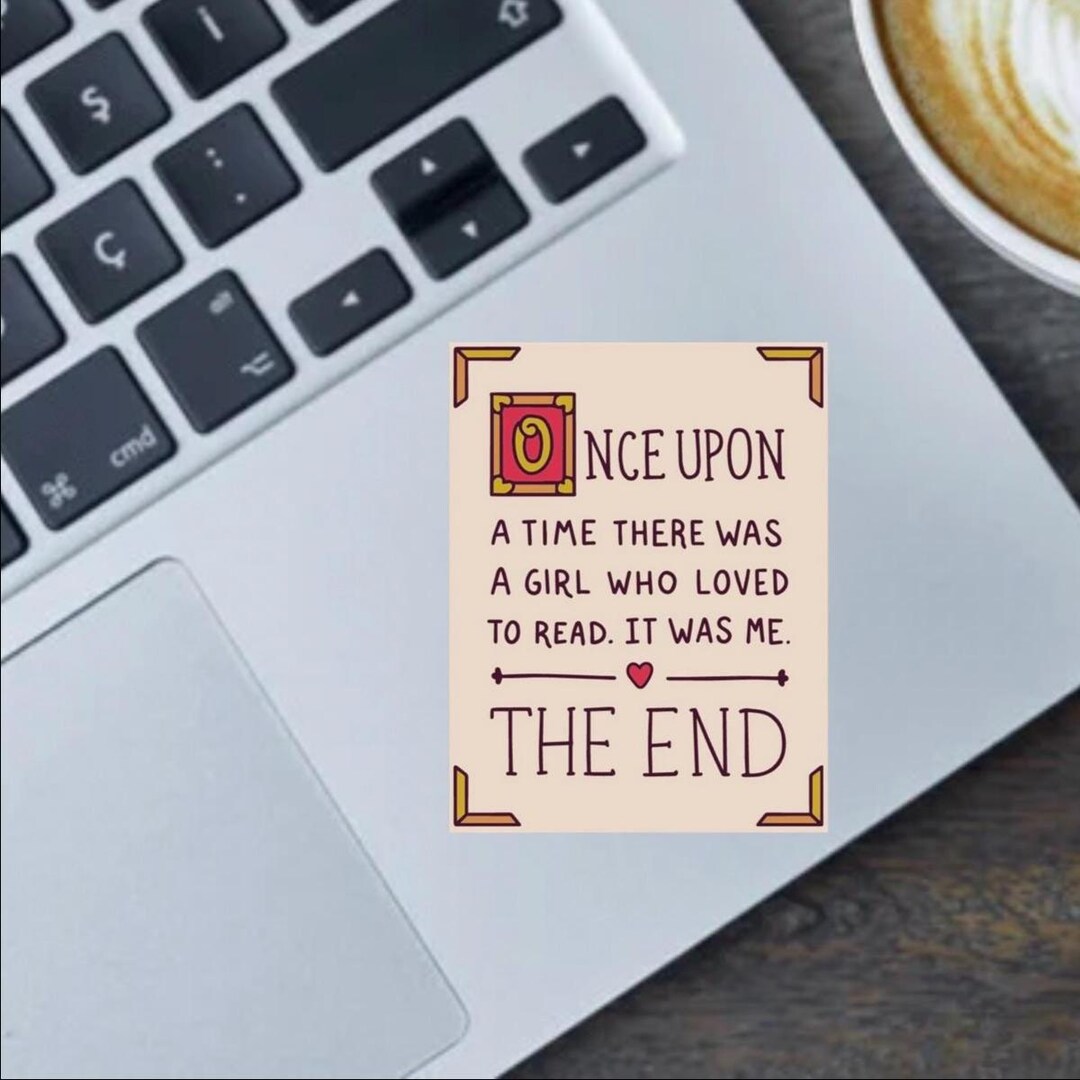 Once Upon A Time 2.5 Inch Sticker, Bumper Sticker or Fridge Magnet ...