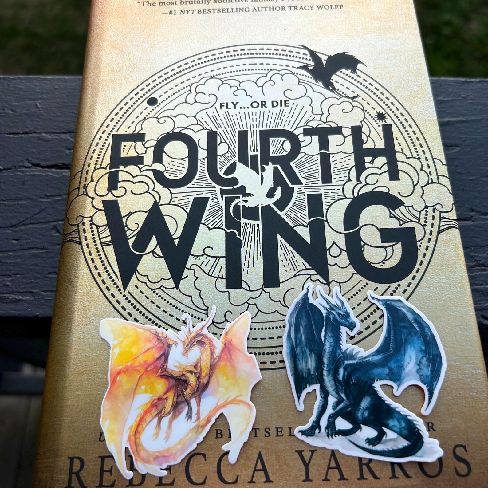 Dragons of Fourth Wing Sticker Fourth Wing Empyrean Dragons Tairn ...